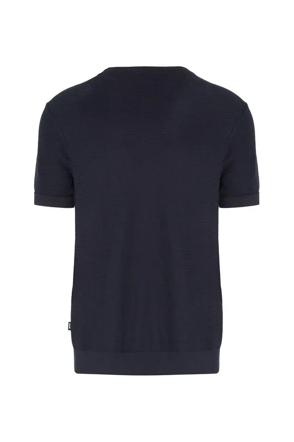 Hugo Boss Crewneck Short-sleeved Knitted Jumper