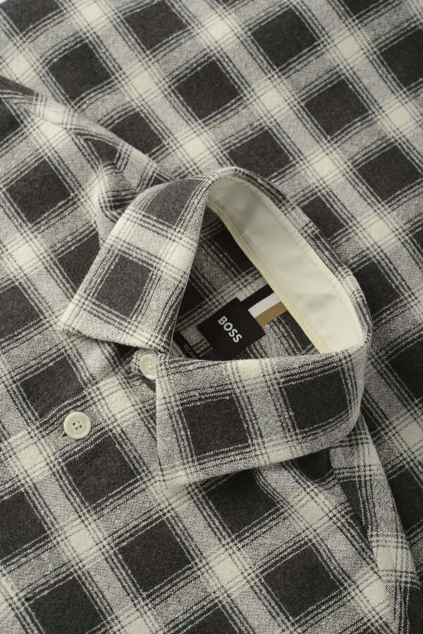 Hugo Boss Lapel Long Sleeve Shirt