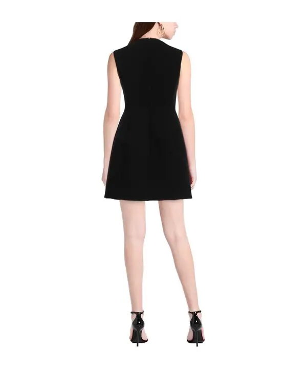 Tory Burch Solid-color Sleeveless Lantern Dress