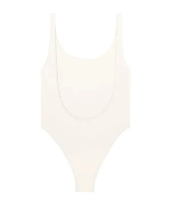 SPORTY  RICH Sporty & Rich Carla Logo-print Swimsuit