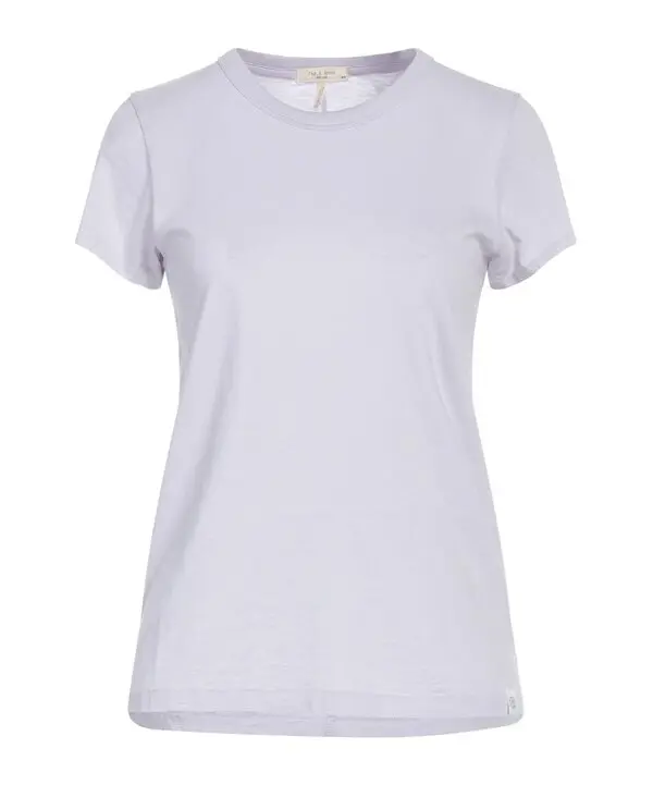 Rag & Bone Jersey Crewneck Short-sleeve Tee - White