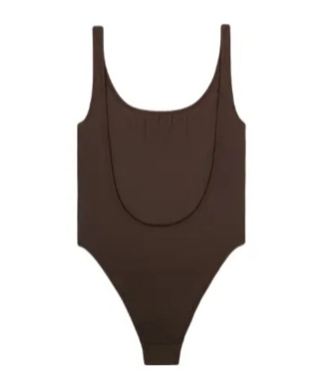 SPORTY  RICH Sporty & Rich Carla Logo-print Swimsuit