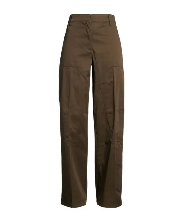 Tory Burch Plain Colour Casual Trousers