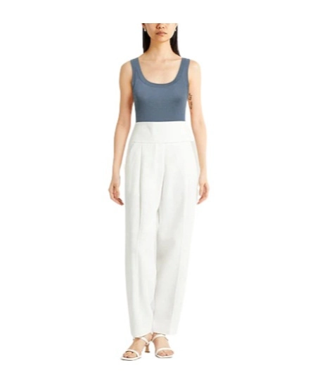 Max Mara Solid Wool Sleeveless Top