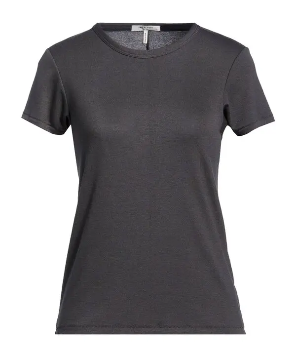 Rag & Bone Solid Color Knit Short-sleeve T-shirt