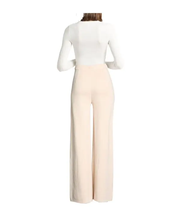 Max Mara Plain Colour Wide-leg Trousers