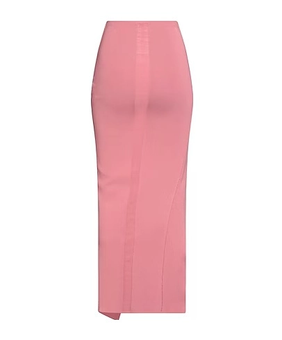 Rick Owens Slim-fit Solid Skirt With Front Slit