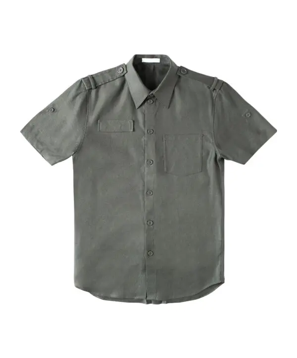 Helmut Lang Epaulette Short-sleeve Shirt