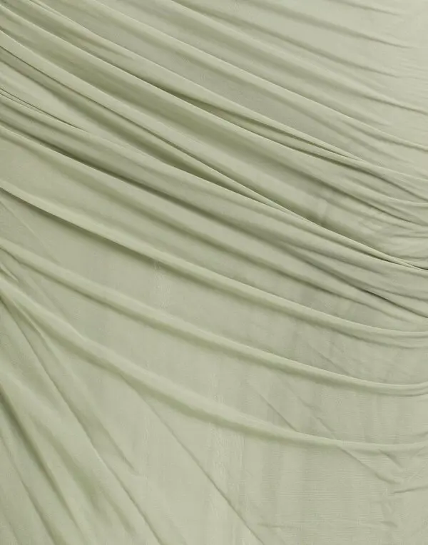 Rick Owens Minimalist Solid-color Knit Bodycon Skirt