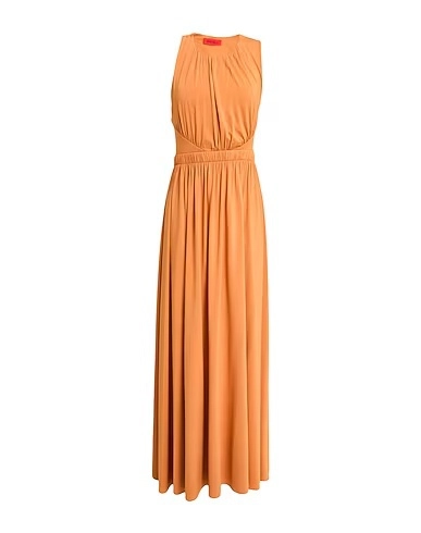 MAXCO. Max&co. Sleeveless Round Neck Maxi Dress With Elasticated Waistband