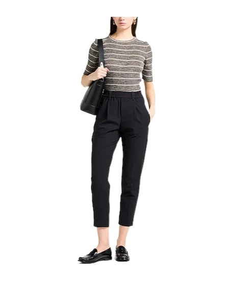 Brunello Cucinelli Solid Slim-fit Dress Pants