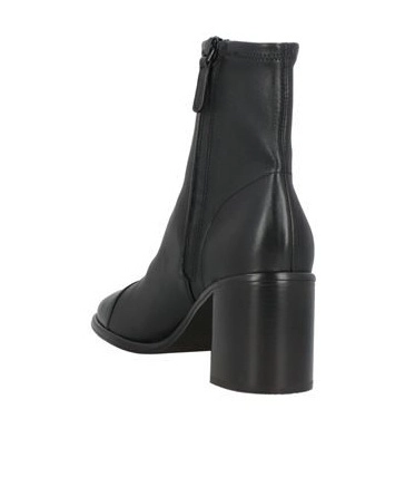 Tory Burch Solid Color Leather Ankle Boots