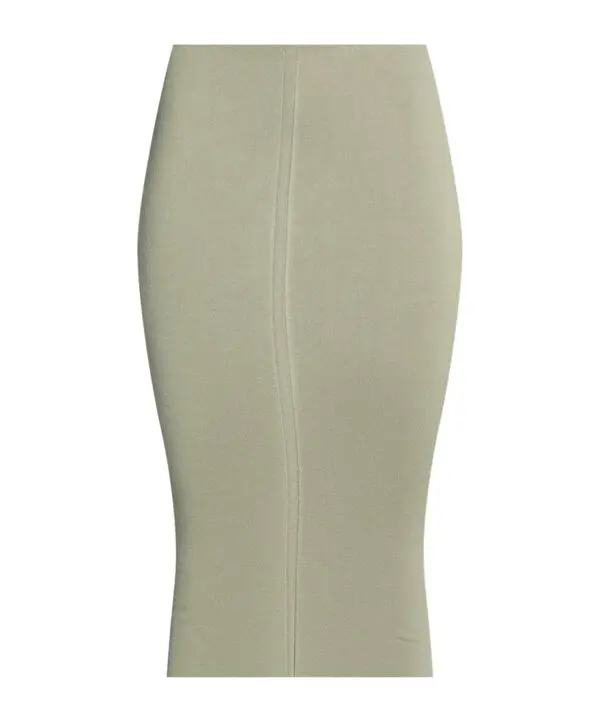 Rick Owens Simple Comfortable Knit Half Skirt