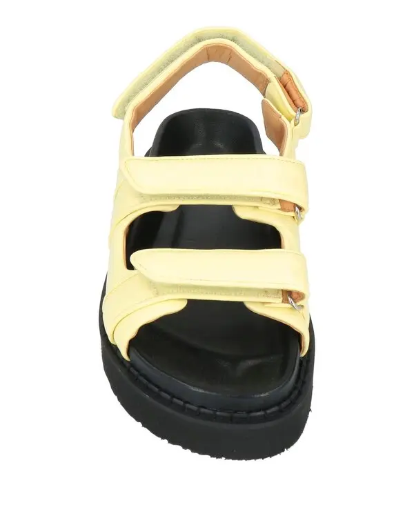 Isabel Marant Étoile Minimalist Round-toe Leather Sandals