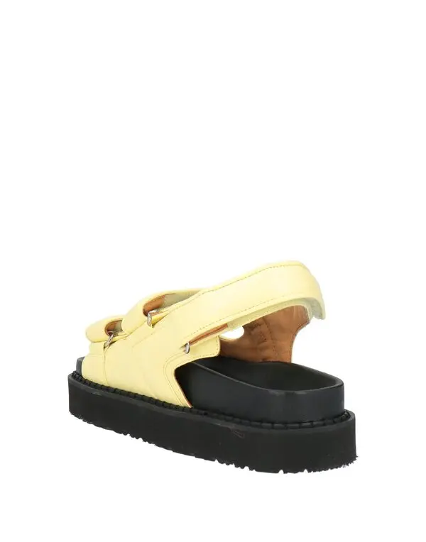 Isabel Marant Étoile Minimalist Round-toe Leather Sandals