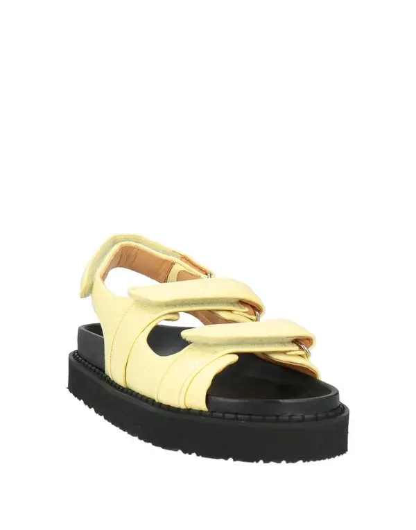 Isabel Marant Étoile Minimalist Round-toe Leather Sandals