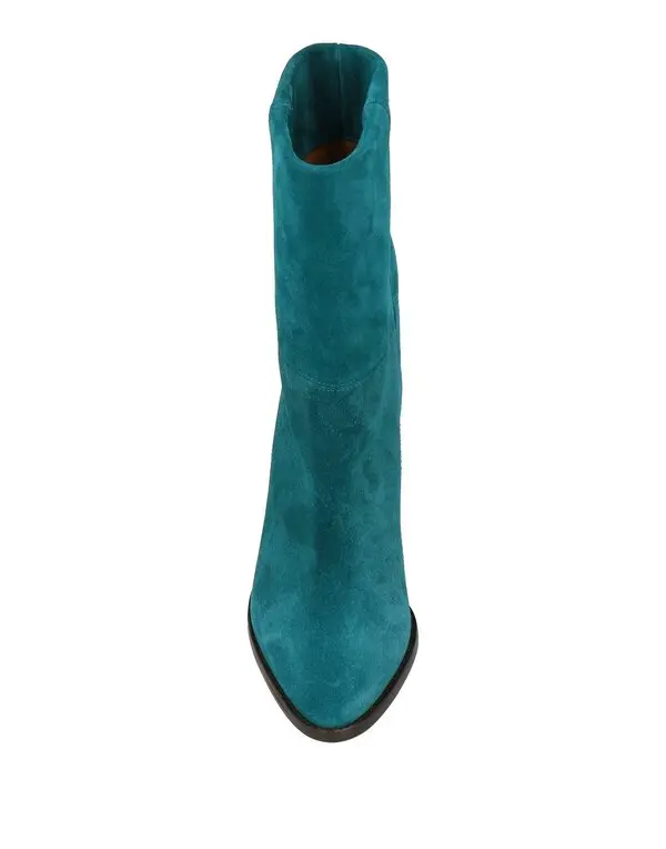 Isabel Marant Étoile Suede Pointed Toe Cone Heel Ankle Boots