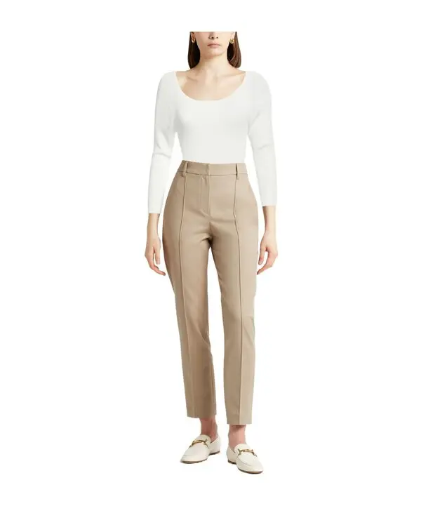 Max Mara Solid Color Lightweight Knit Sweater