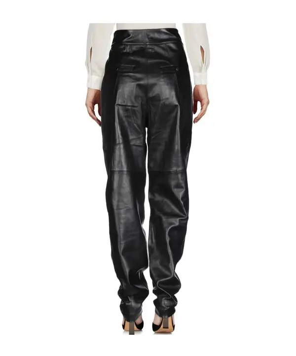Isabel Marant Étoile Plain Colour Leather Trousers