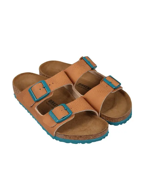 BIRKENSTOCK Two-strap Sandals With Logo Detail - Brown