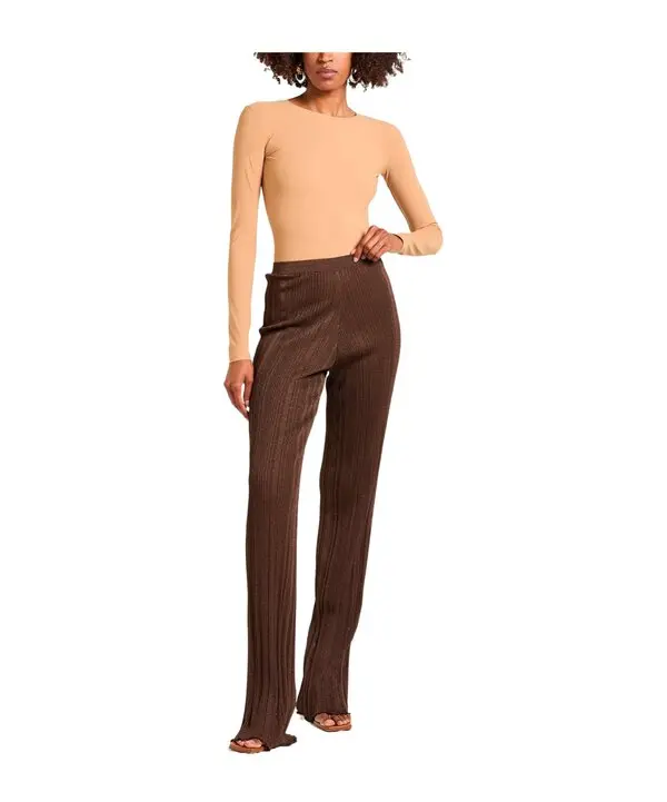 MAISON MARGIELA Solid Crew-neck Knit Jumpsuit