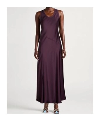 MAXCO. Max&co. Satin Sleeveless Maxi Dress