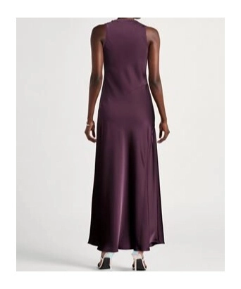 MAXCO. Max&co. Satin Sleeveless Maxi Dress