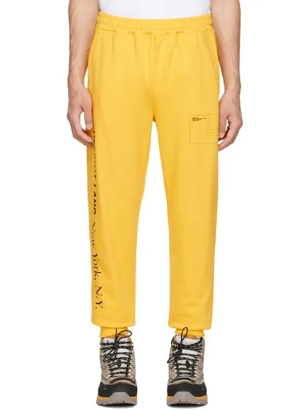 Helmut Lang New York Postcard Track Trousers