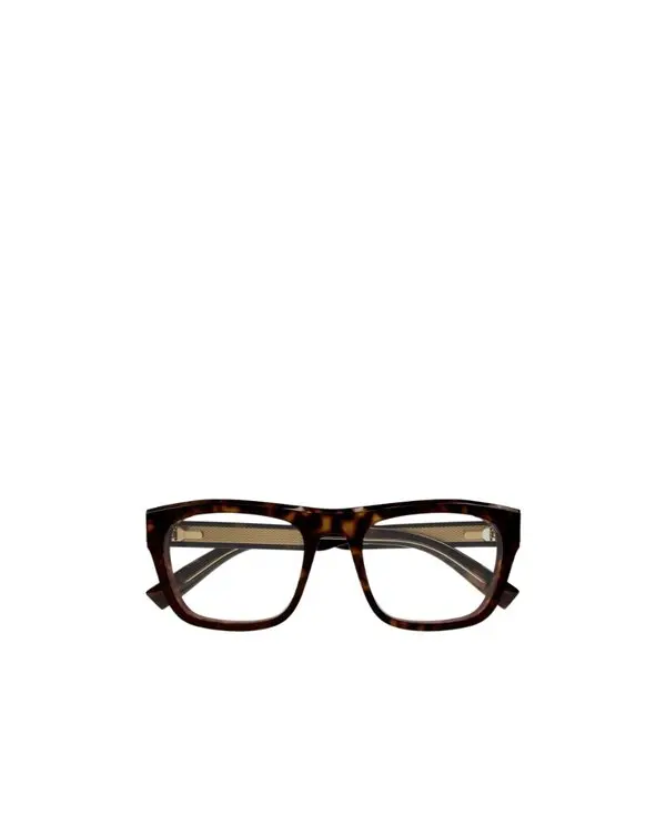 Dunhill Tortoiseshell-effect Square-frame Glasses