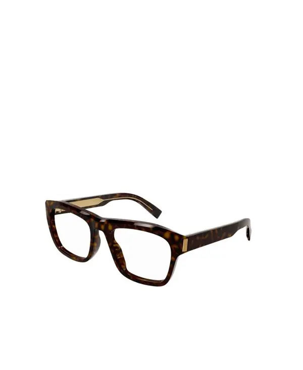 Dunhill Tortoiseshell-effect Square-frame Glasses