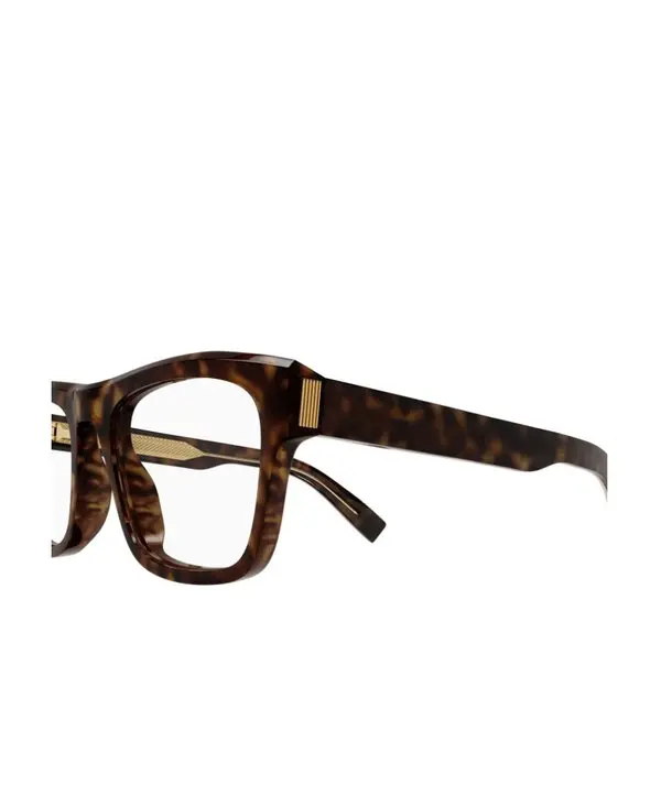 Dunhill Tortoiseshell-effect Square-frame Glasses