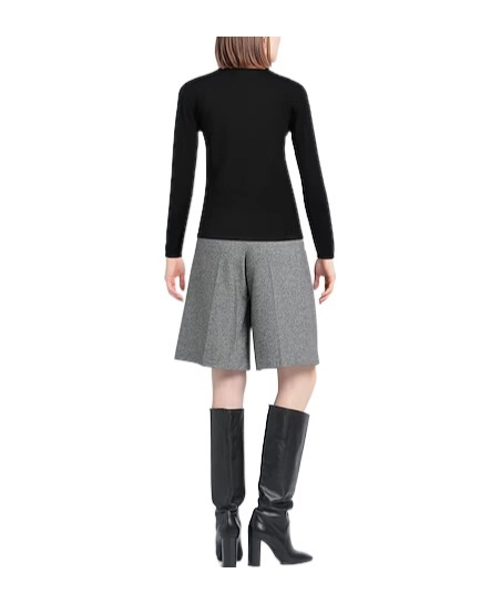 Max Mara Solid Lightweight Wool Turtleneck Sweater