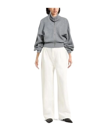 Sportmax Long Sleeve Zip Up Cardigan