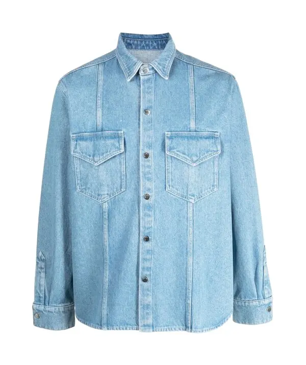 Nanushka Button-up Denim Shirt
