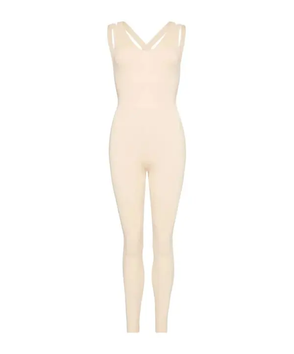 ERES Kathrine Jumpsuit With Criss-cross Back Detail - Nude
