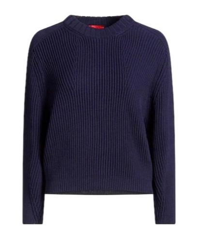 MAXCO. Crew Neck Long-sleeve Knit Sweater