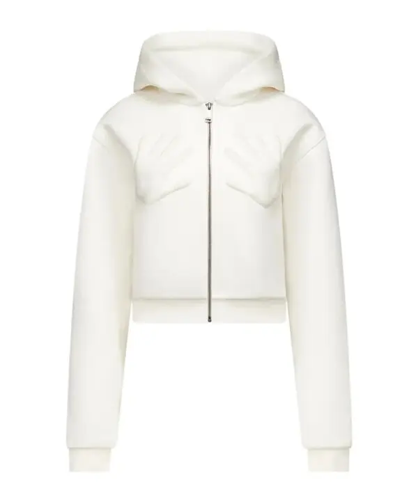 AREA Embossed Handprint Hoodie