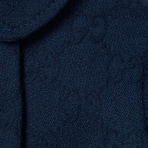 Gucci Baby Gg Wool Coat