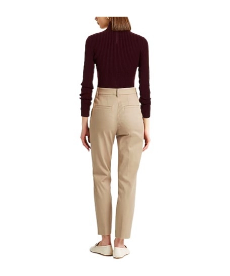 Max Mara Solid Turtleneck Knit Top