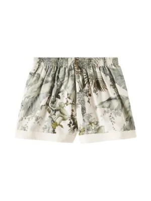 Zimmermann Botanical-print Shorts