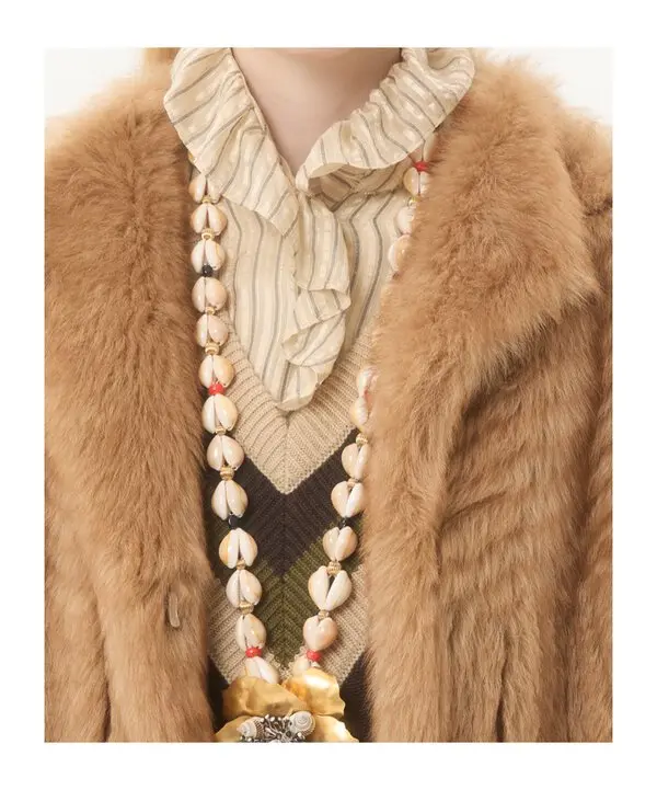 Valentino Garavani Concealed Front Fastened Long-sleeved Coat