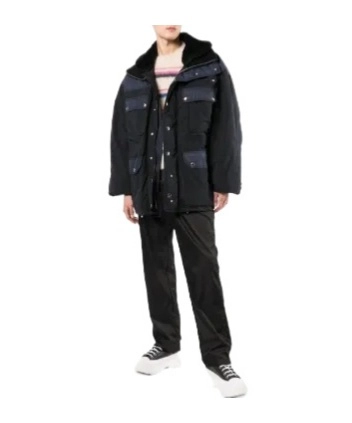 Isabel Marant Étoile Padded Coat With Shearling Collar