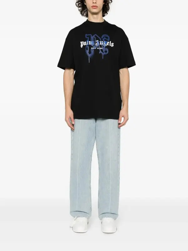 Palm Angels Grafitti-print T-shirt