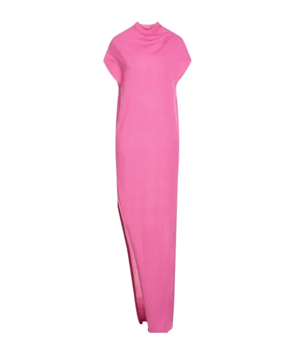 Rick Owens Wool Turtleneck Vest Dress