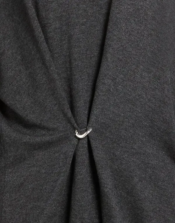 Isabel Marant Étoile Solid Color Wool V-neck Knit Sweater