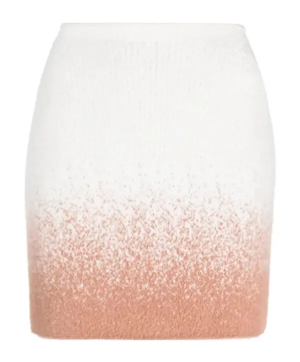 Ottolinger Gradient Effect Knitted Miniskirt