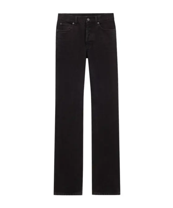 Saint Laurent Nico Low-rise Jeans