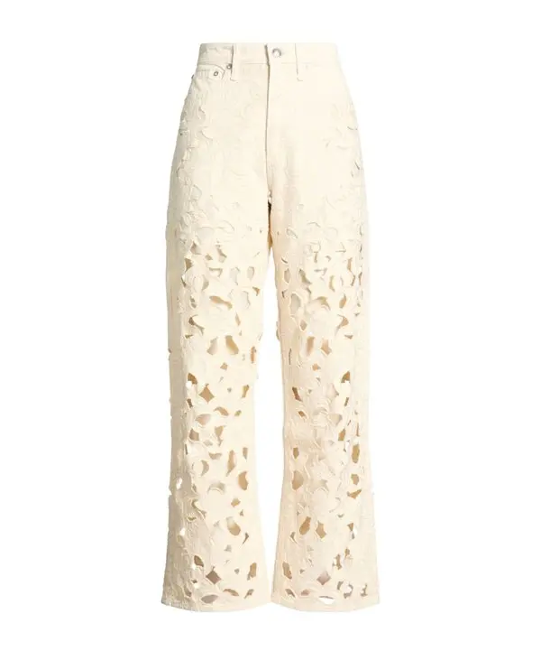 Rag & Bone Plain Colour Denim Trousers