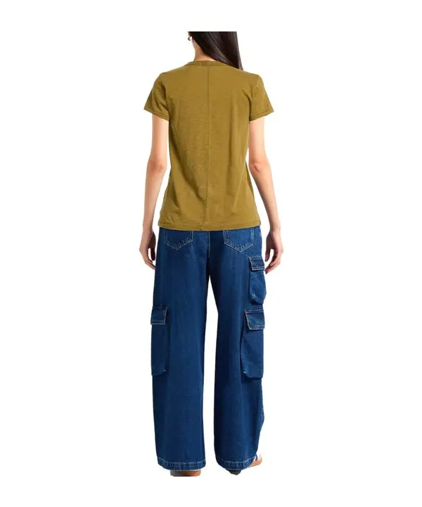 Rag & Bone Jersey Crewneck Short-sleeve T-shirt - Brown