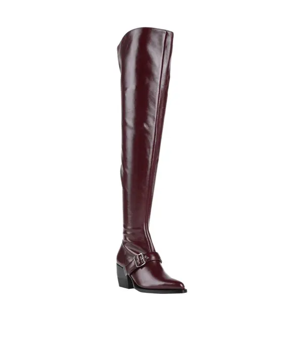 Chloé Simple Leather Ankle Boots